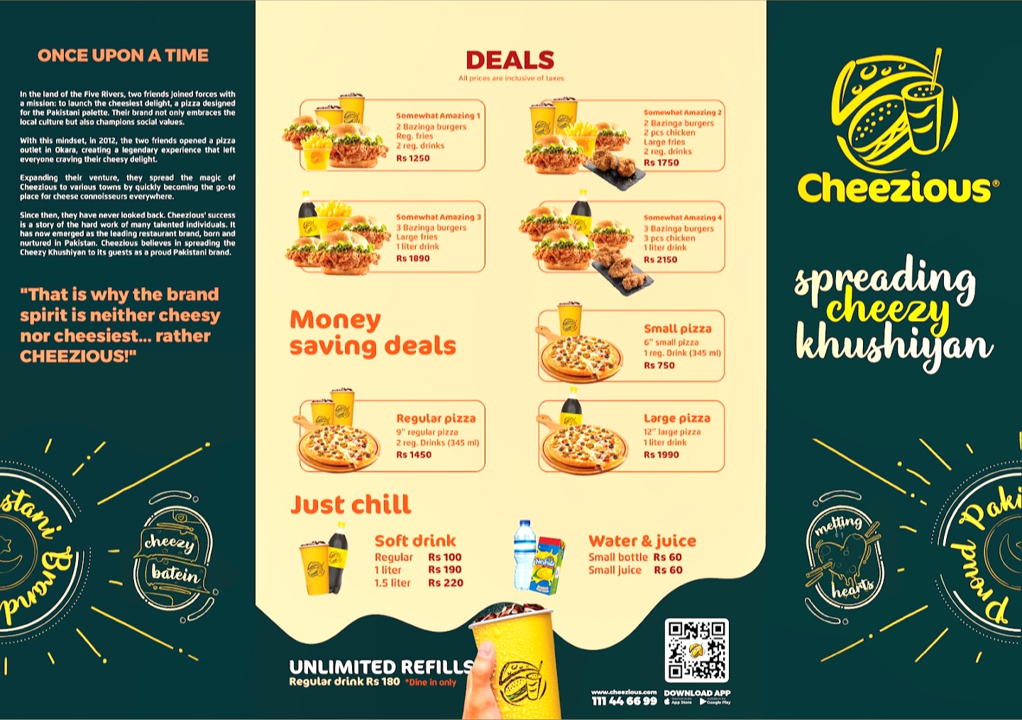 Cheezious Menu Lahore: Explore Latest Prices, Deals & Locations